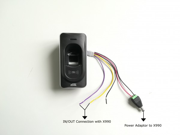 Installation of Bio-metric Device X990 with F12 - Fingerprint and RFID Readers - Lenvica HRMS