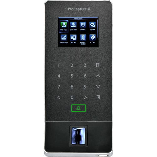 ProCapture-X - Fingerprint Access Control Terminal - Lenvica HRMS