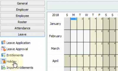 How to assign Holidays to your employees - Lenvica HRMS