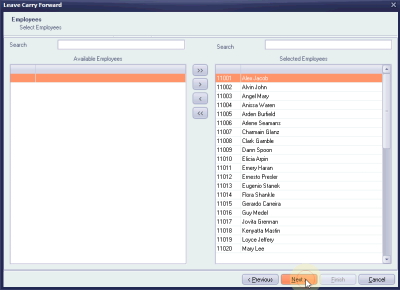 How to Carry Forward Leave Balances at the Year-end - Lenvica HRMS