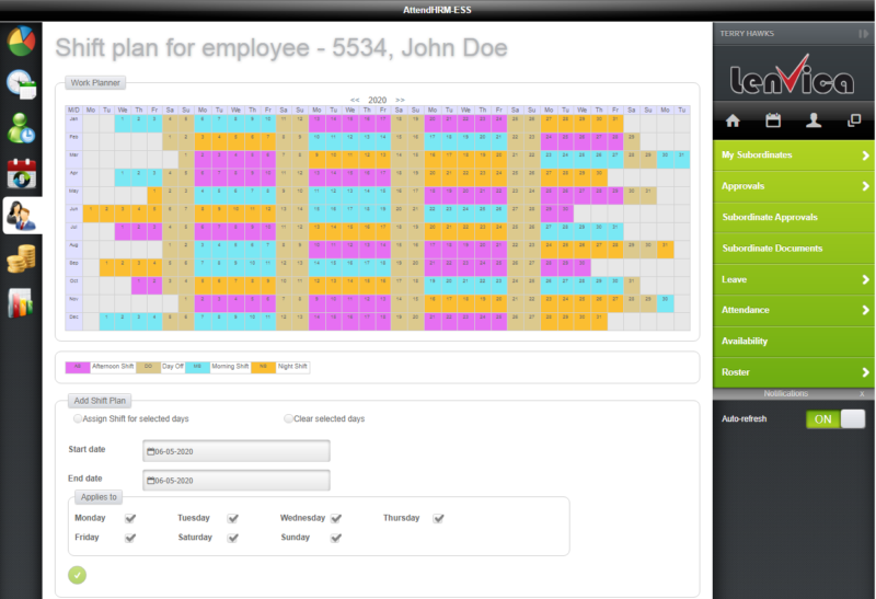 Attendance Software for Communication Industry - Lenvica HRMS