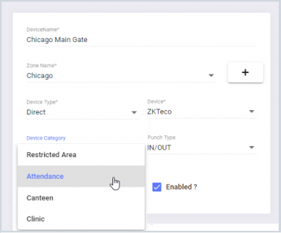 How to connect an ZKTeco Device to Software - Lenvica HRMS