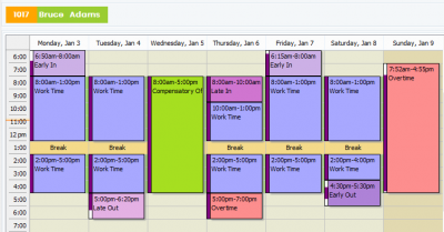 Weekly Off - Lenvica HRMS