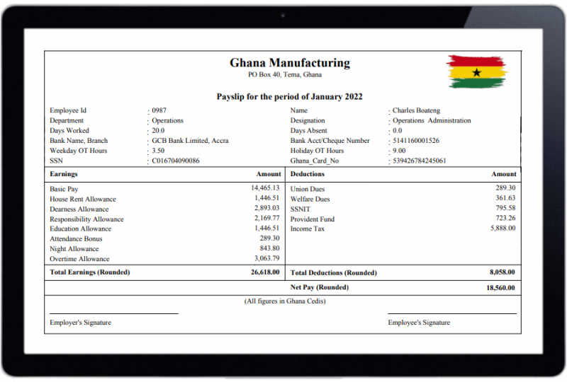 HR, Payroll, Attendance Software for Ghana - Lenvica HRMS